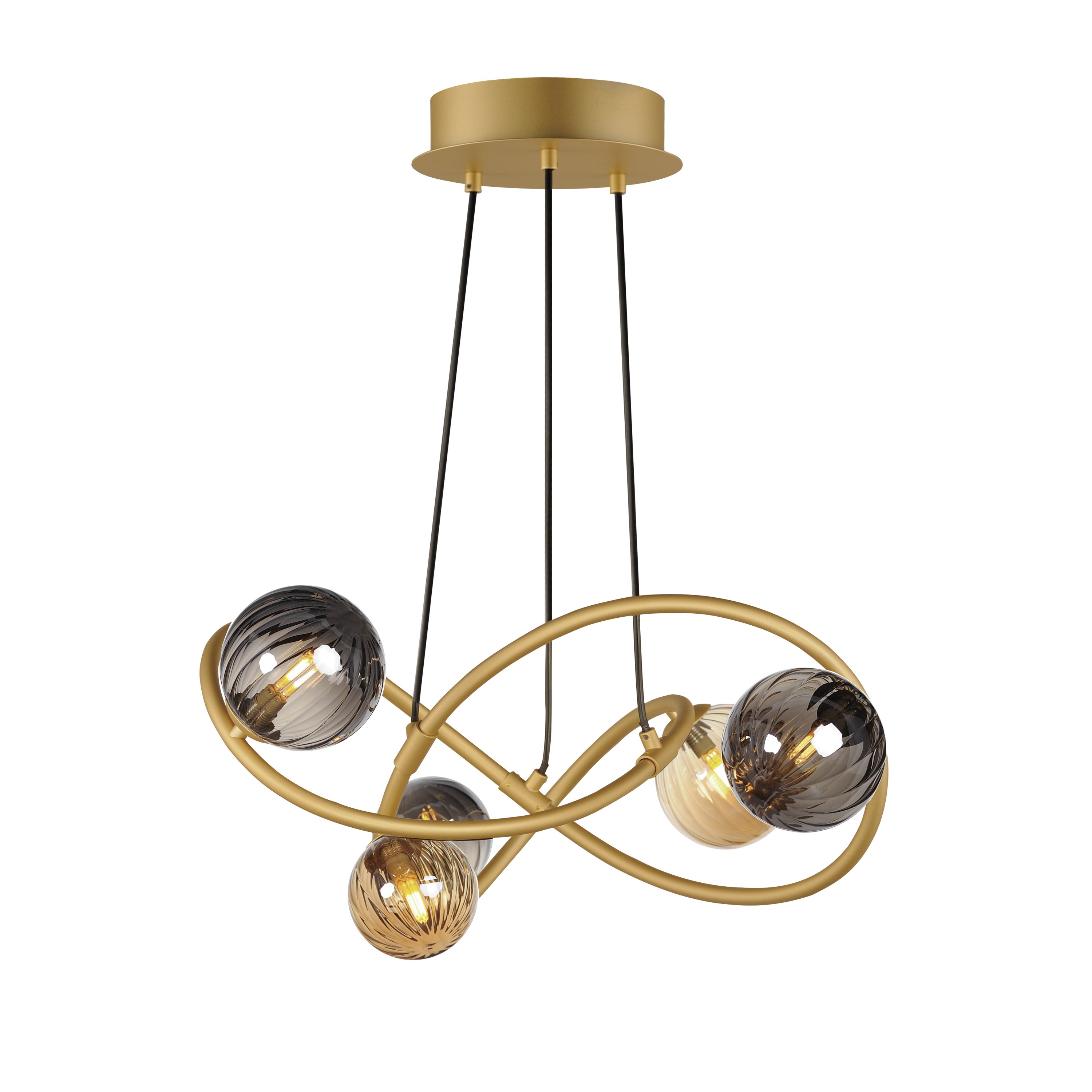 Planetary 5-Light LED Chandelier