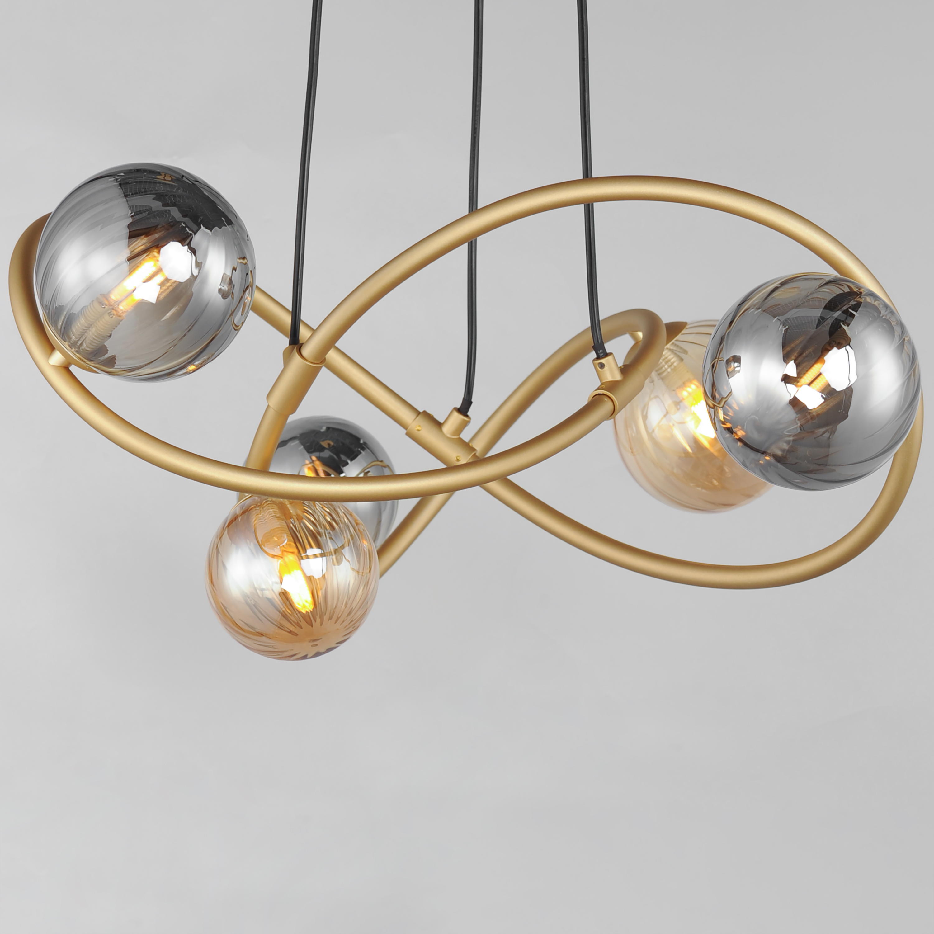 Planetary 5-Light LED Chandelier