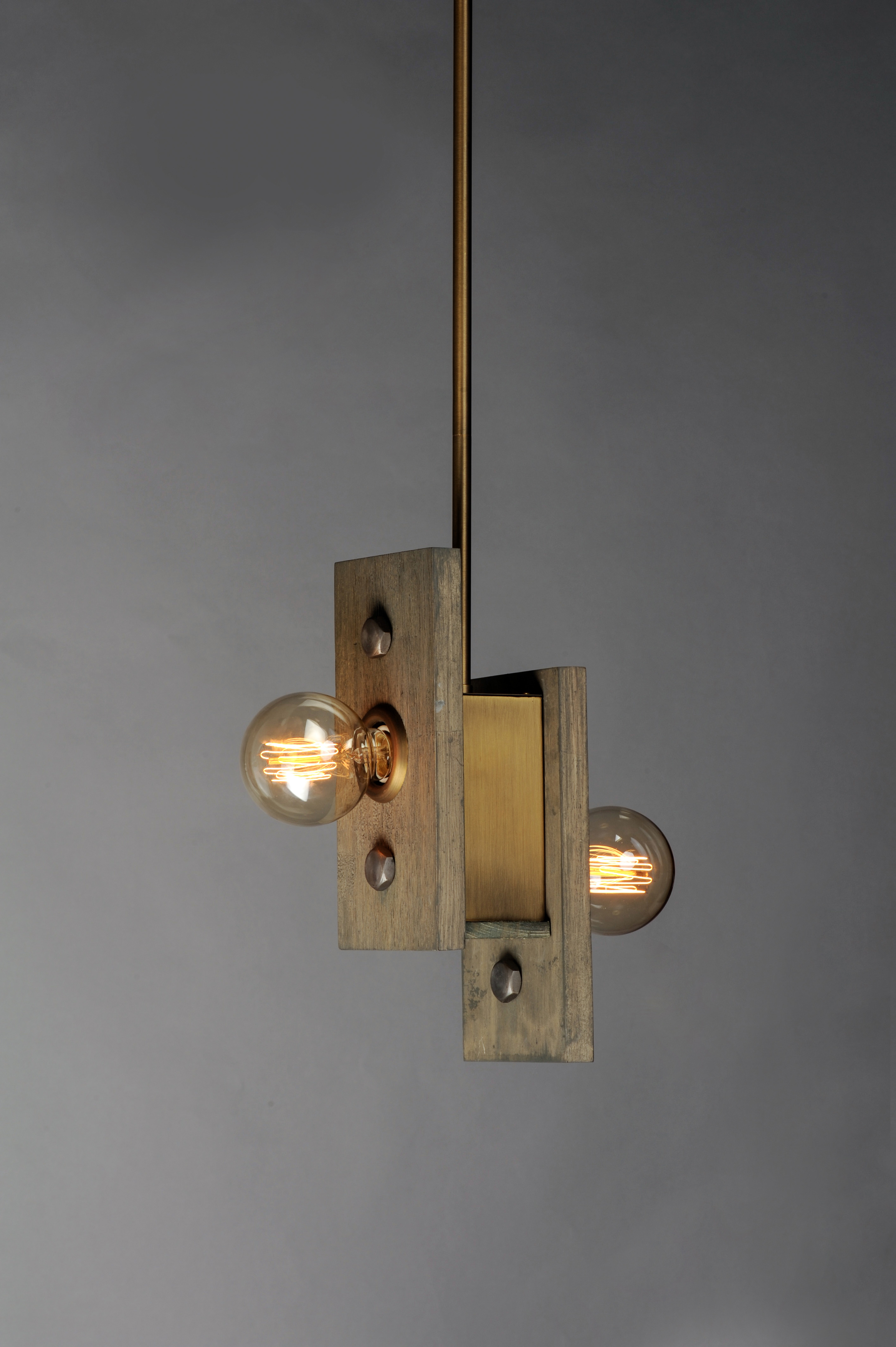 Plank 2-Light Pendant - Single Pendant - Maxim Lighting